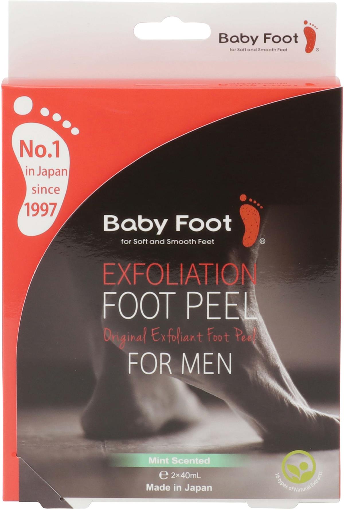 Baby Foot Exfoliation Foot Peel For Men | lyko.com