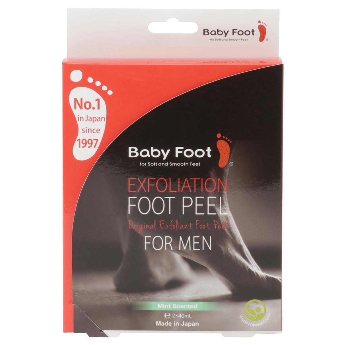 Baby Foot Exfoliation Foot Peel for Men 70 ml | lyko.com