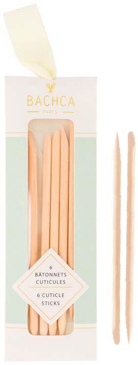 BACHCA Wooden Cuticles Sticks 6-Pack | lyko.com