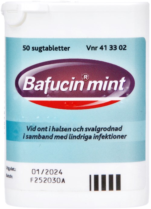 Bafucin Mint Sugtablett 50 st | lyko.com