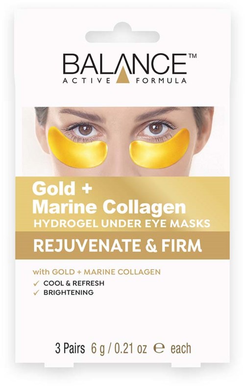 Balance Active Formula Gold + Marine Collagen Hydrogel under Eye Masks ...