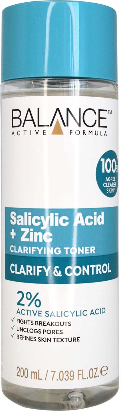 Balance Active Formula Salicylic Acid & Zinc Toner 200 ml | lyko.com