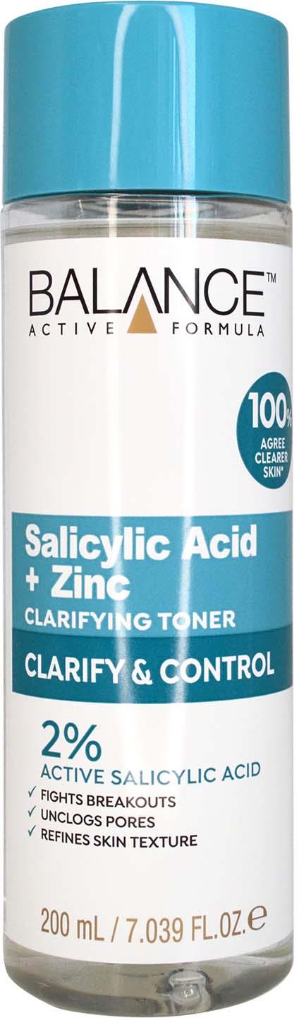 Balance Active Formula Salicylic Acid & Zinc Toner 200 ml | lyko.com