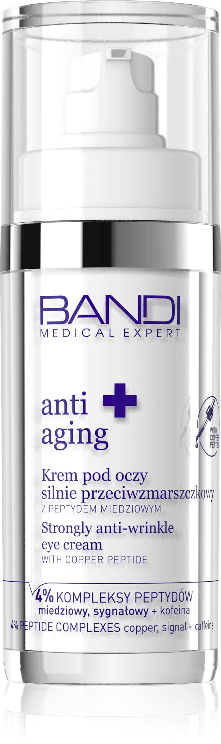 Bandi Medical Expert Anti Aging Strongly Anti-Wrinkle Eye Cream With Copper Peptide 30 ml | lyko.com