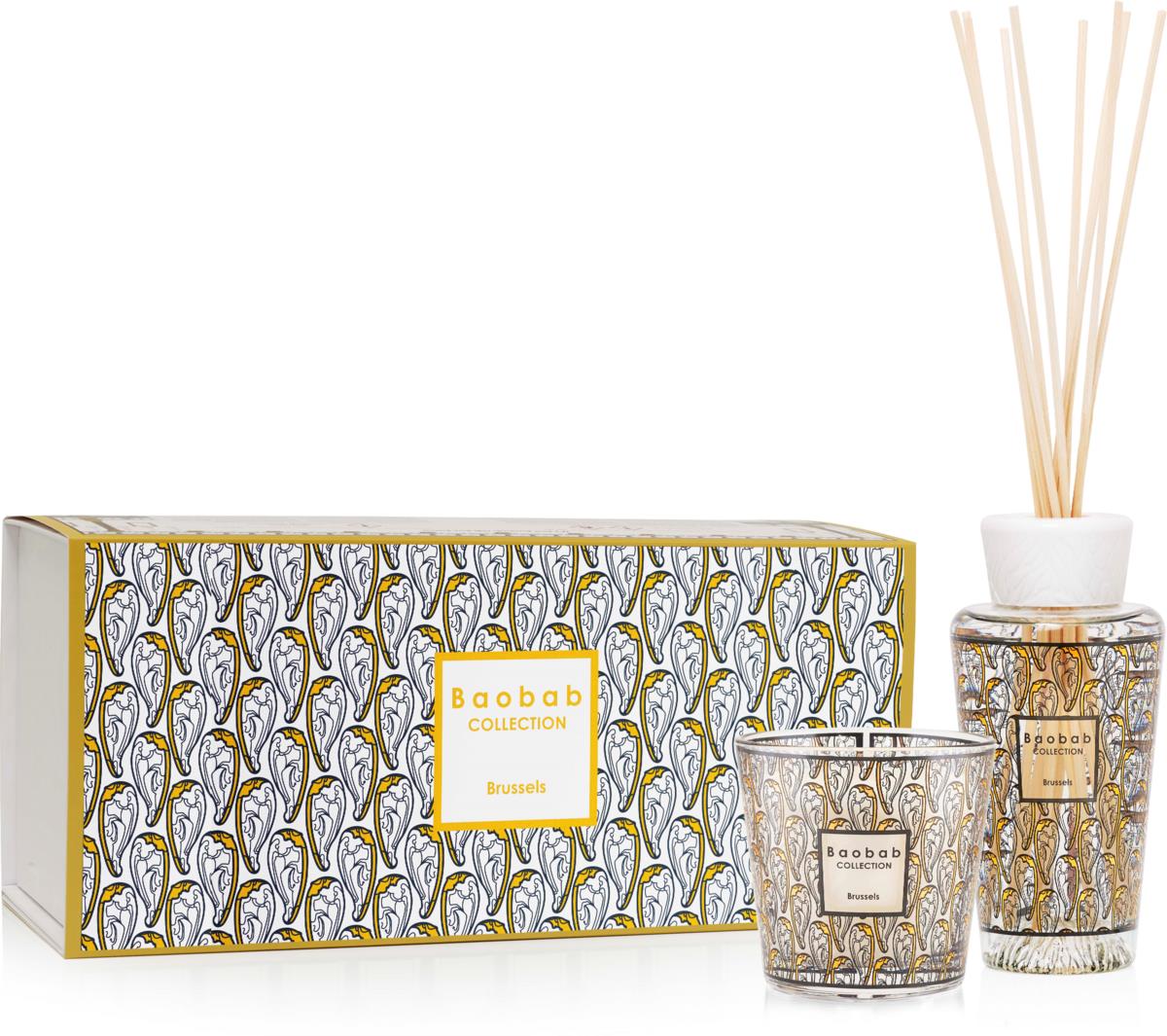 Baobab Collection Brussels Gift Box Fragranced Candle + Diffuser | lyko.com