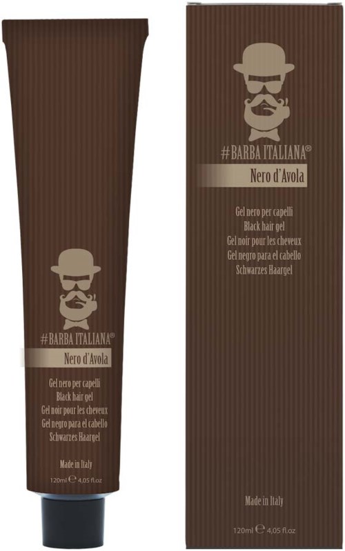 Barba Italiana NERO D'AVOLA Black Hair Gel 120 ml | lyko.com