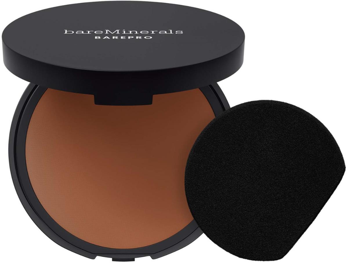 bareMinerals BarePro 24H Skin-Perfecting Pressed Powder Deep 60 Cool ...