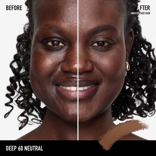 bareMinerals BarePro 24H Skin-Perfecting Pressed Powder Deep 60 Neutral ...