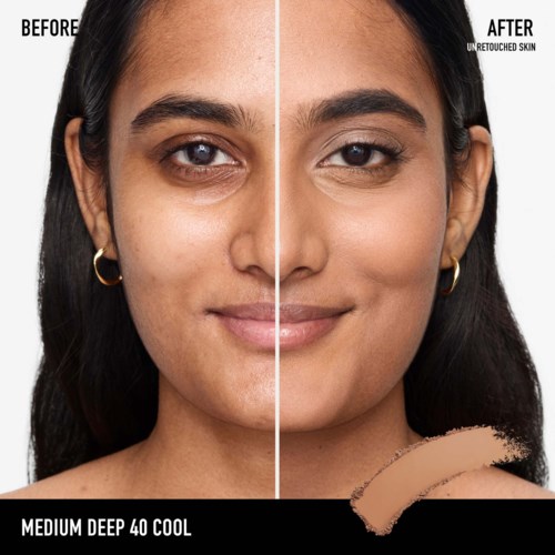 bareMinerals BarePro 24H Skin-Perfecting Pressed Powder Medium Deep 40 ...