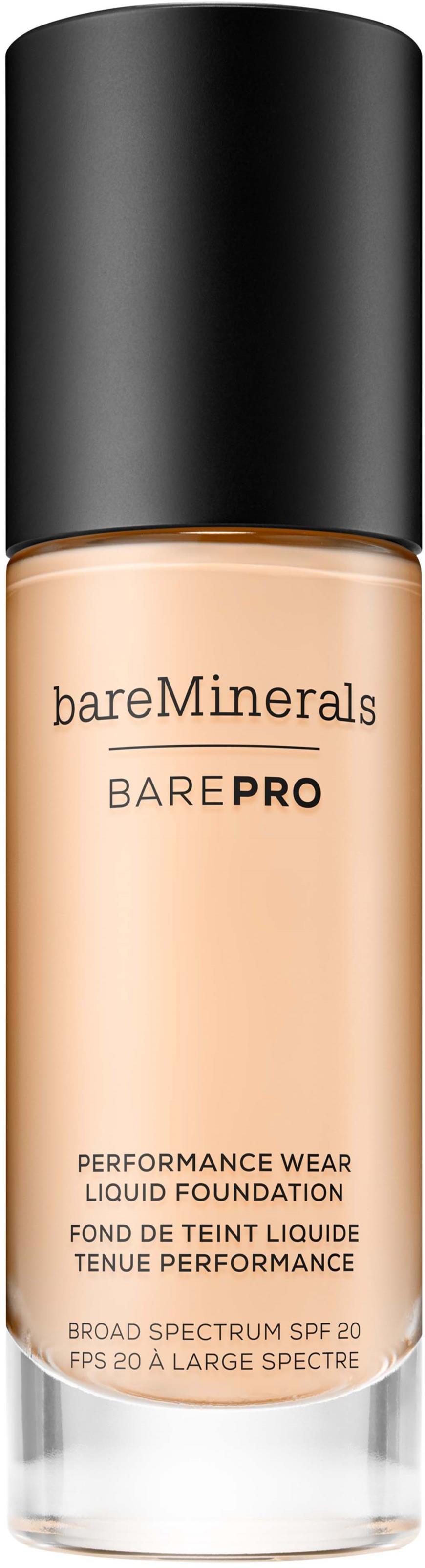 bareMinerals BAREPRO Performance Wear Liquid Foundation SPF 20 Cashmere ...