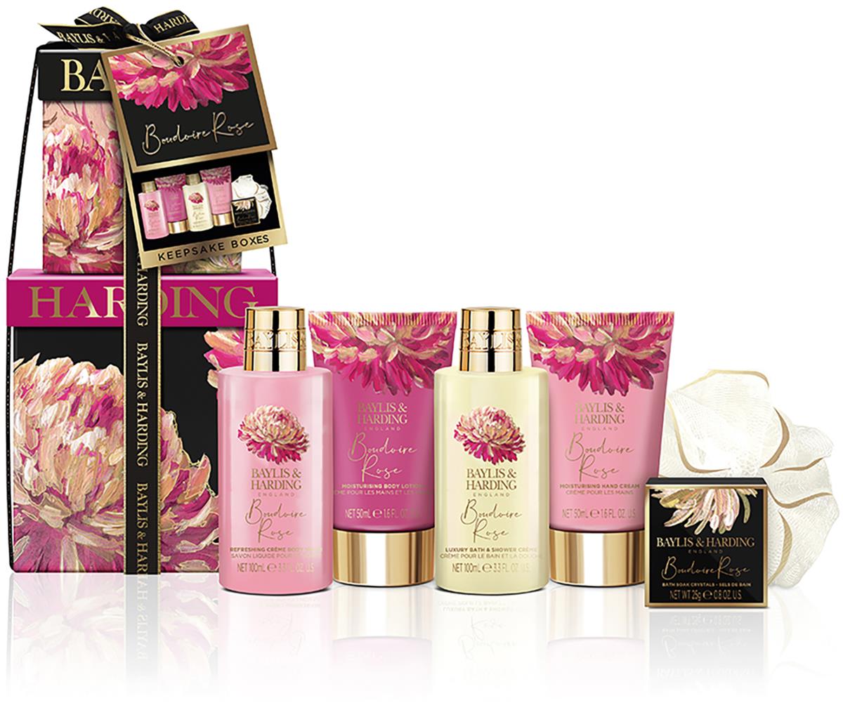Baylis & Harding Boudoire Rose Mini Stack Set | lyko.com