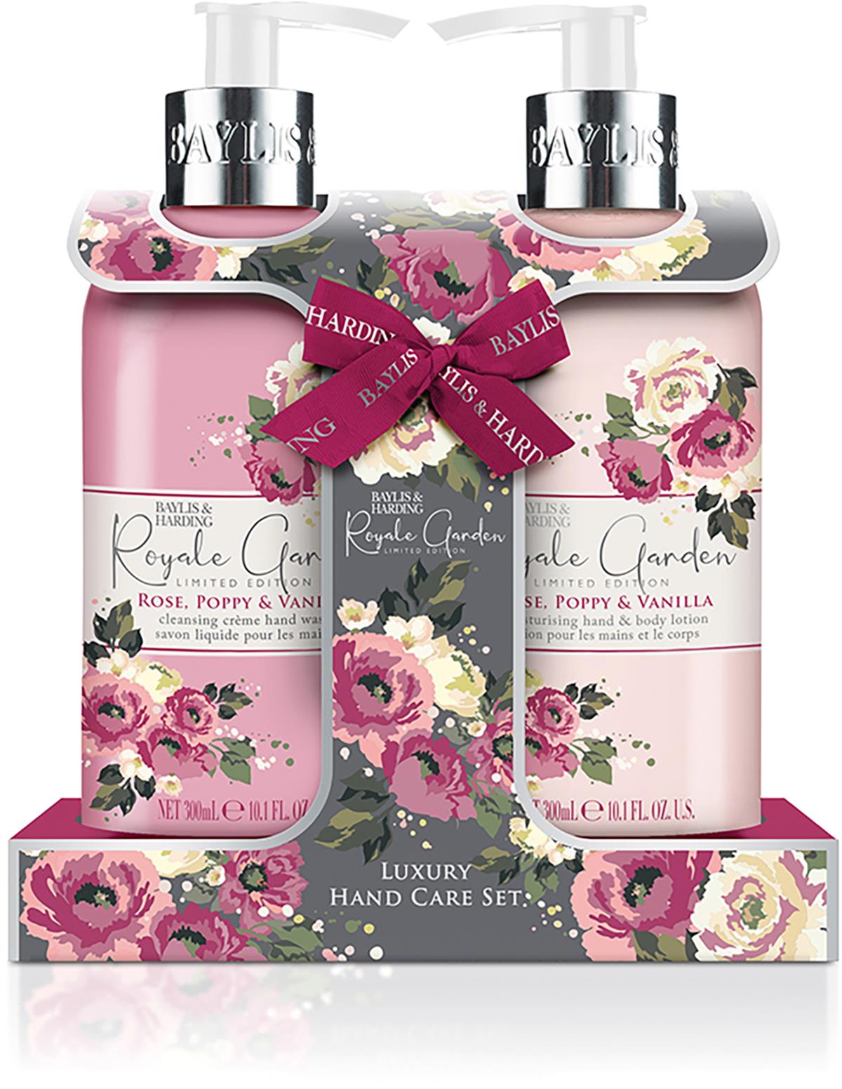 Baylis & Harding Royale Garden Rose, Poppy & Vanilla 2 Bottle Set ...