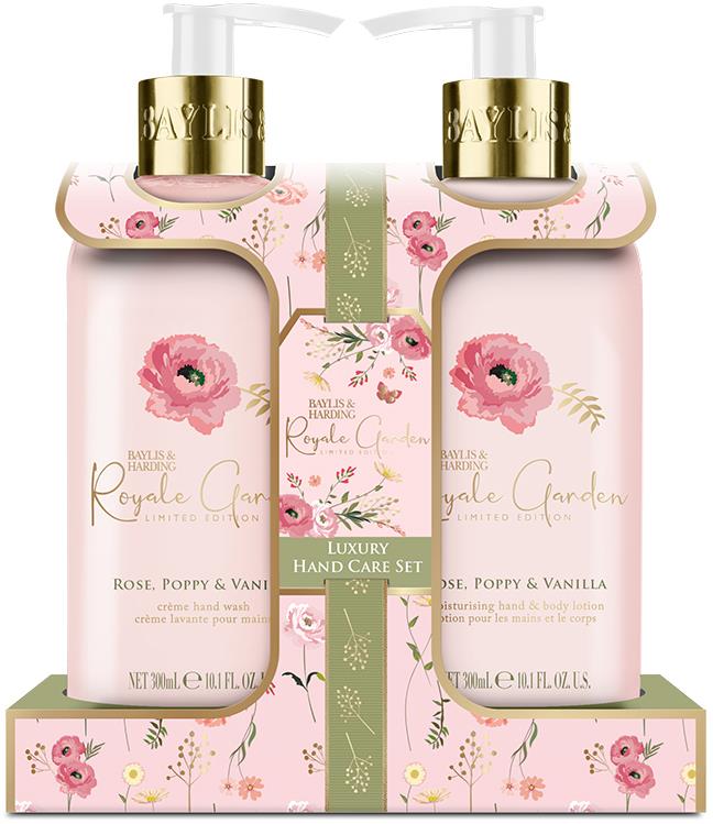 Baylis & Harding Royale Garden Rose, Poppy & Vanilla 2 Bottle Set ...