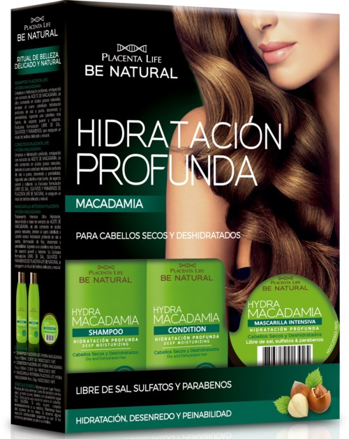 Be natural Hidra Macadamia Pack Hidratación Profunda 235 ml | lyko.com