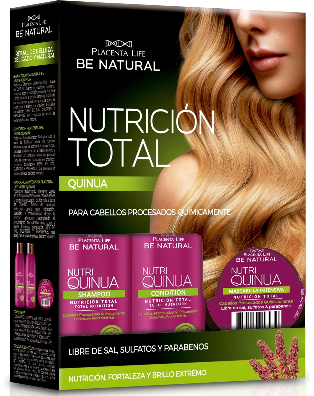 Be natural Nutri Quinua Pack Nutrición Total 235 ml | lyko.com