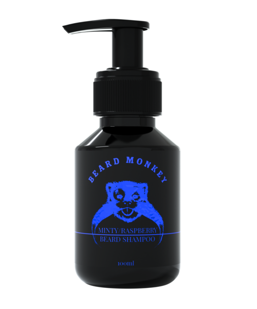 Beard Monkey Minty & Raspberry Beard shampoo 100 ml | lyko.com