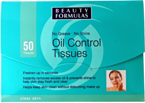 Beauty Formulas Oil Control Tissues 50st | lyko.com