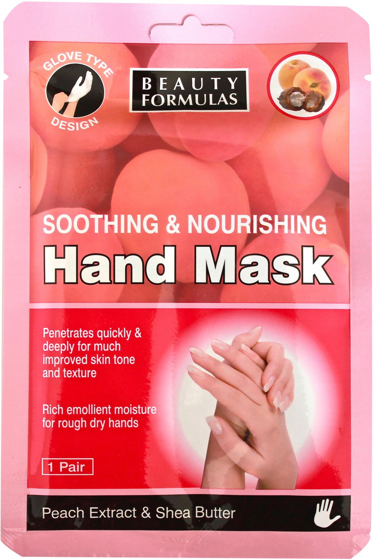 Beauty Formulas Soothing & Nourishing Hand Mask | lyko.com