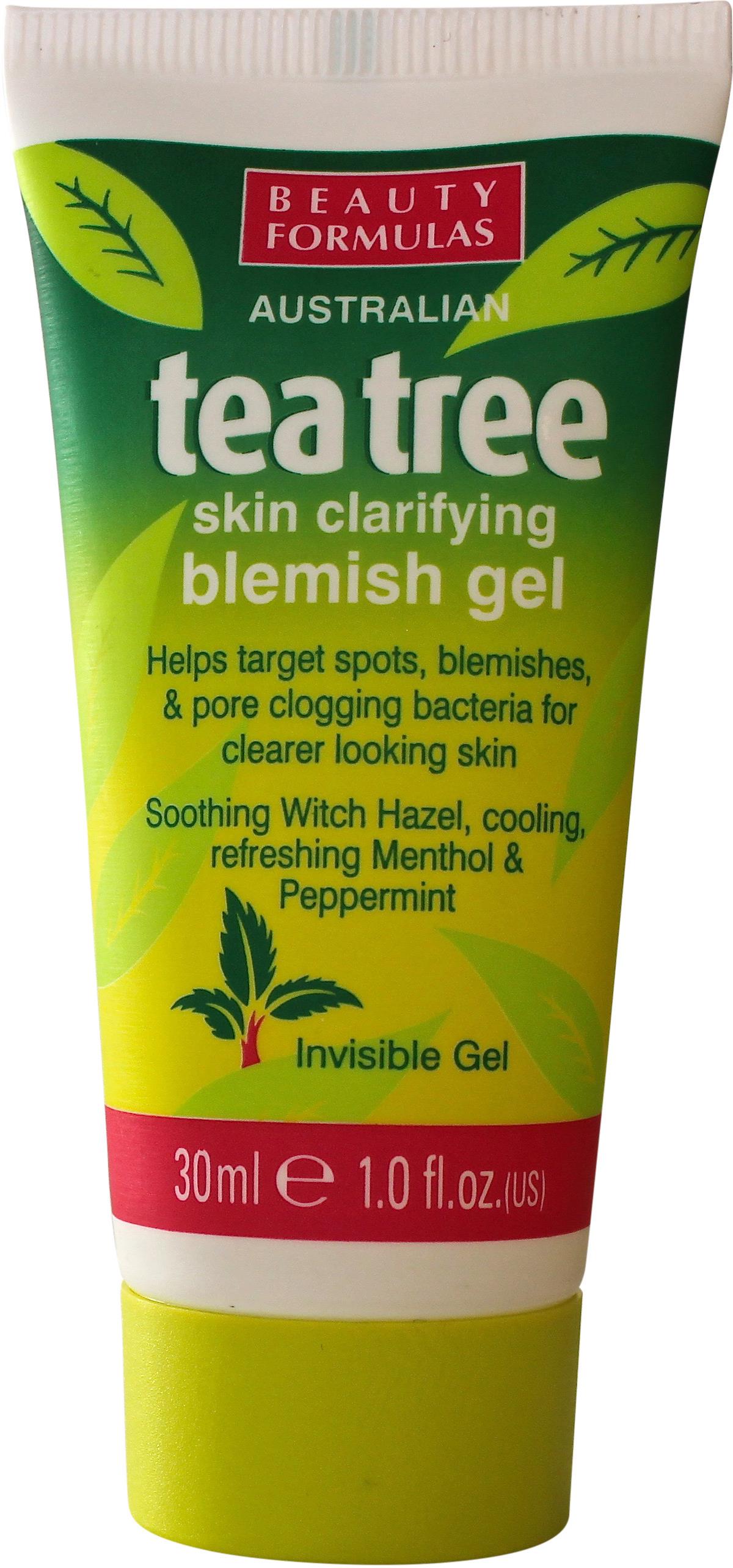 Beauty Formulas Tea Tree Skin Clarifying Blemish Gel 30 ml | lyko.com