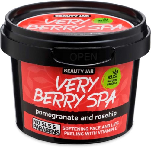 Beauty Jar Very Berry Spa Face and Lip Peeling 120 g | lyko.com