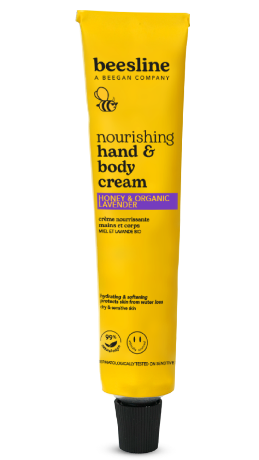 Beesline Nourishing Hand & Body Cream Honey & Organic Lavender 100 ml ...