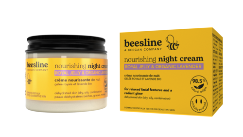 Beesline Nourishing Night Cream Royal Jelly & Organic Lavender 50 ml ...