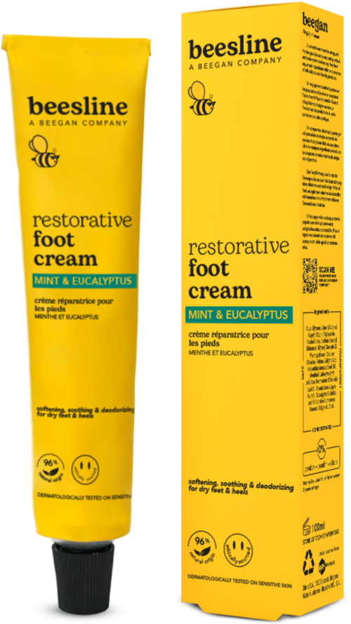Beesline Restorative Foot Cream Mint & Eucalyptus 100 ml | lyko.com