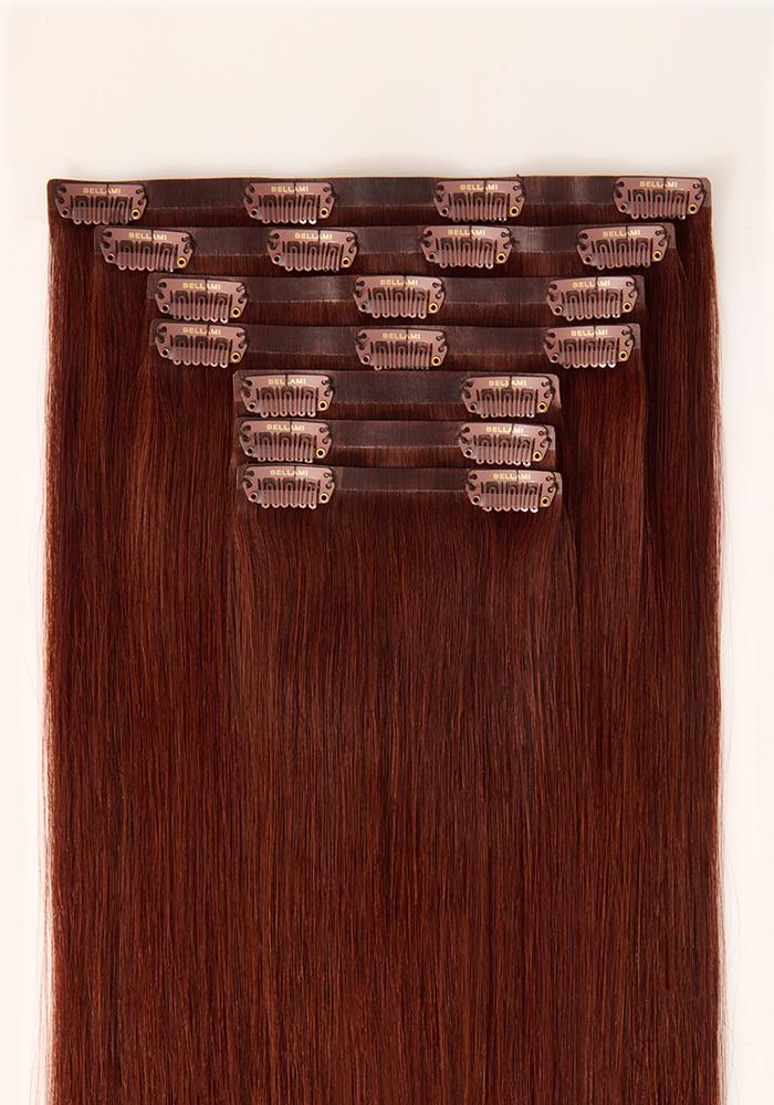 Bellami Hair Silk Seam 18" 140G Dark Maple Brown | lyko.com