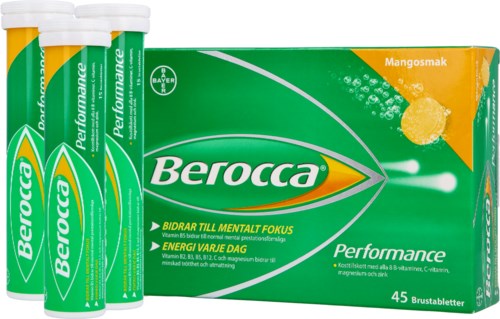 Berocca Performance Mango 45 st | lyko.com