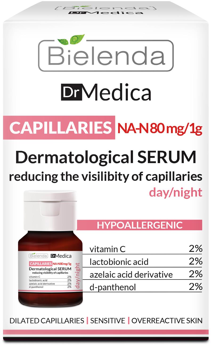 Bielenda DR MEDICA CAPILLARY SKIN Dermatologic anti-redness face serum ...