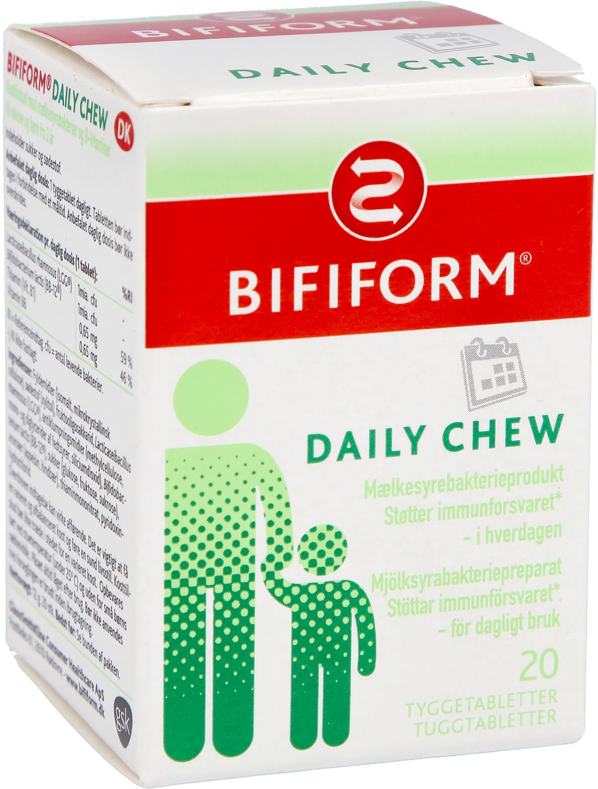 BIFIFORM Daily Tuggtablet 20 st | lyko.com