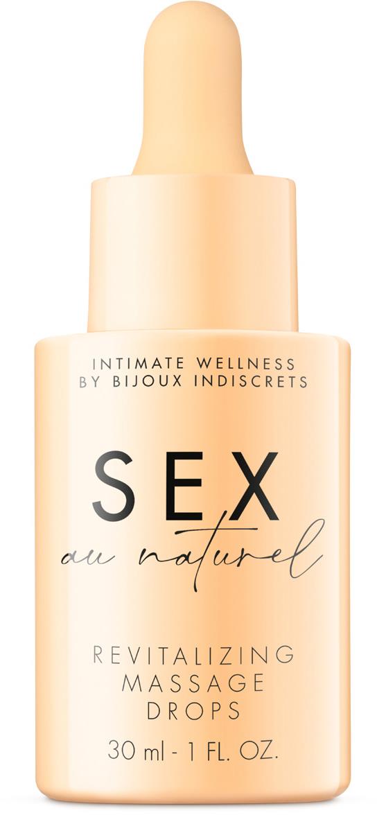 Bijoux Indiscrets Sex Au Naturel Revitalizing Intimate Massage Drops 30 Ml