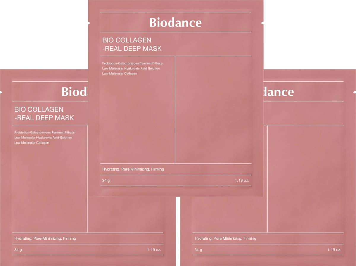 Biodance Bio-Collagen Real Deep Mask 34 g x 3 | lyko.com