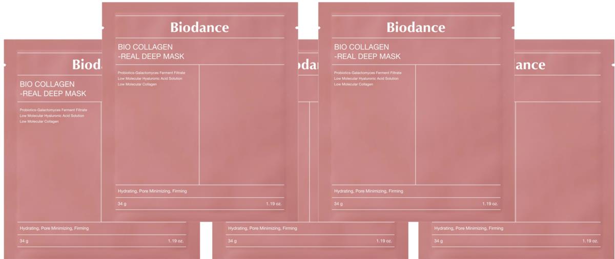 Biodance Bio-Collagen Real Deep Mask 34 g x 5 | lyko.com