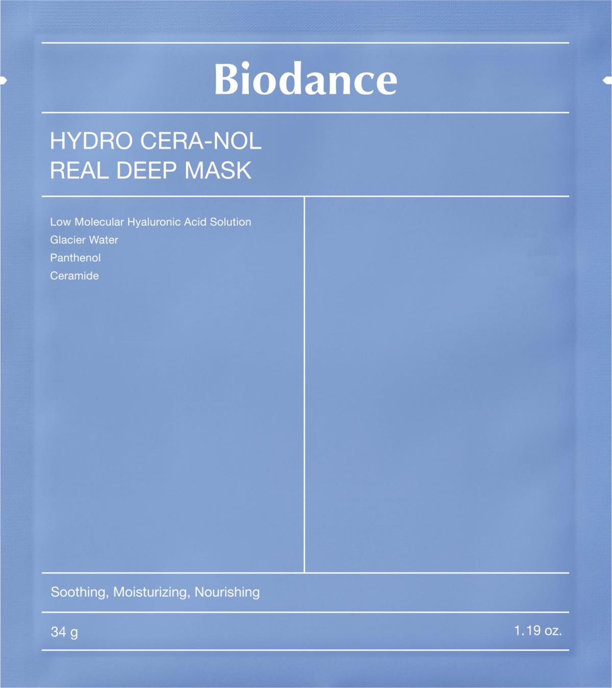 Biodance Hydro Cera-nol Real Deep Mask 34 g | lyko.com
