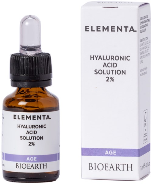 Bioearth Elementa Hyaluronic Acid Solution 2% Booster 15 ml | lyko.com