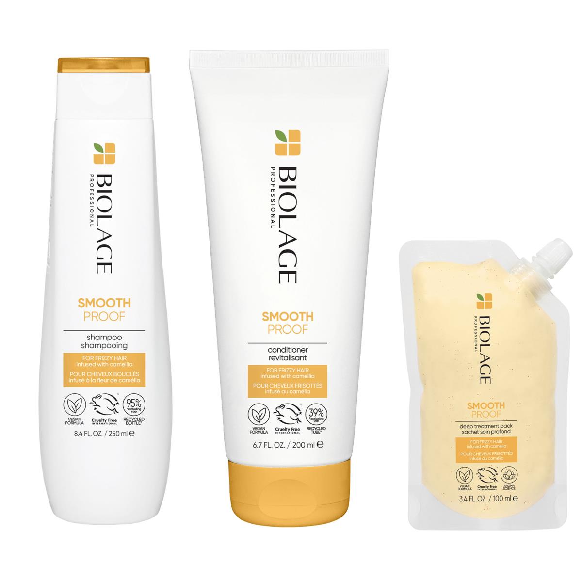 Biolage SmoothProof Routine for Frizzy Hair With Mask | lyko.com