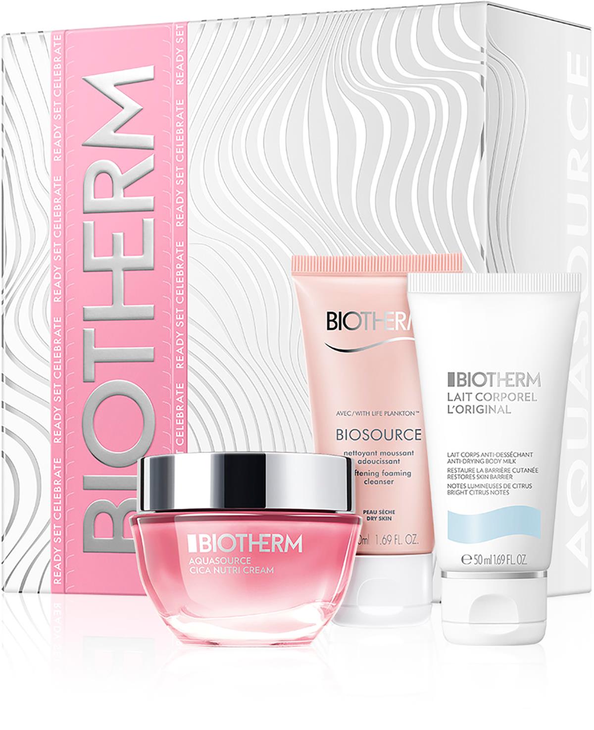 Biotherm Aquasource Cica Nutri Holiday Set | lyko.com