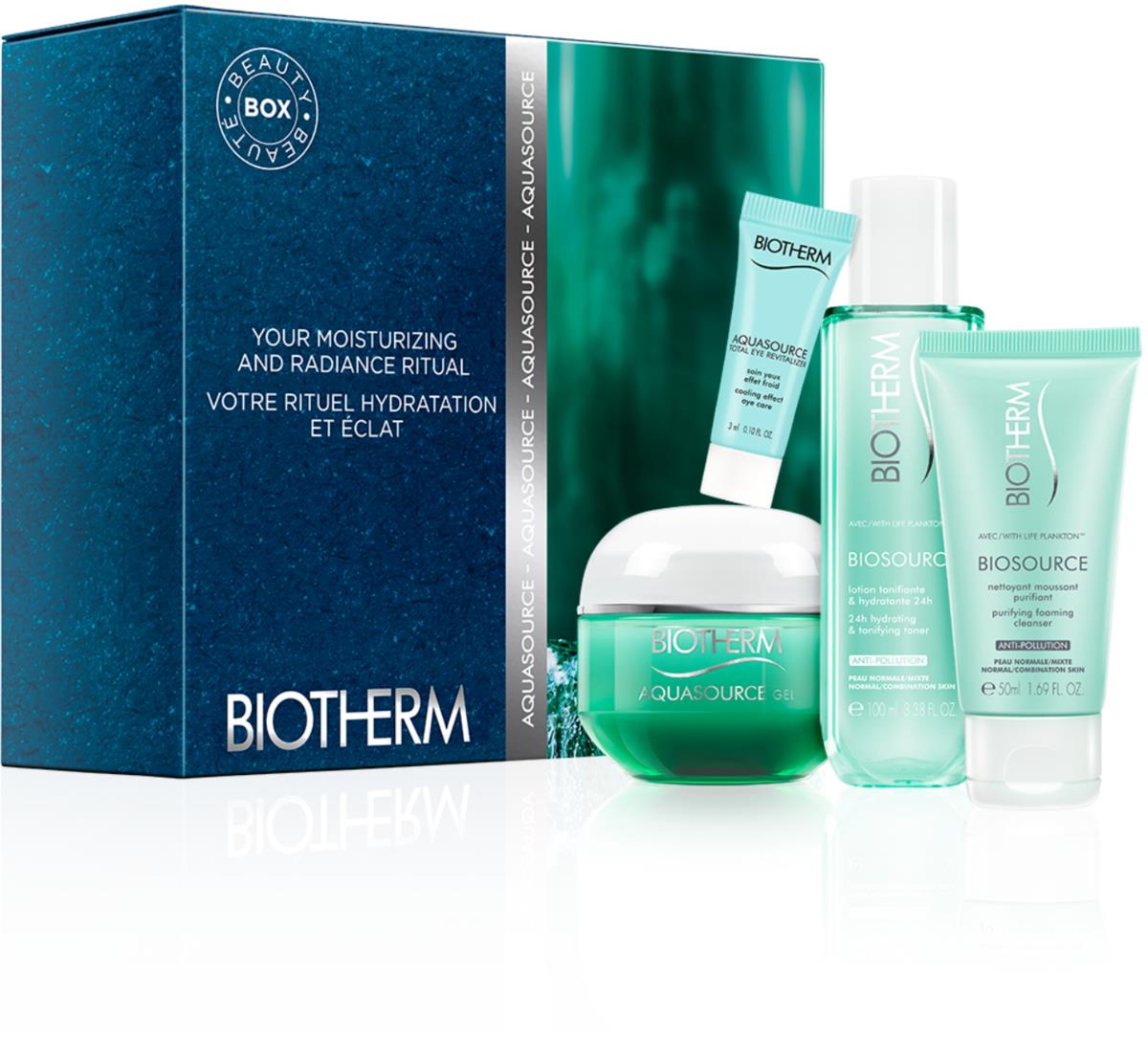 Biotherm Aquasource Gel Routine Gift Set 203 ml | lyko.com