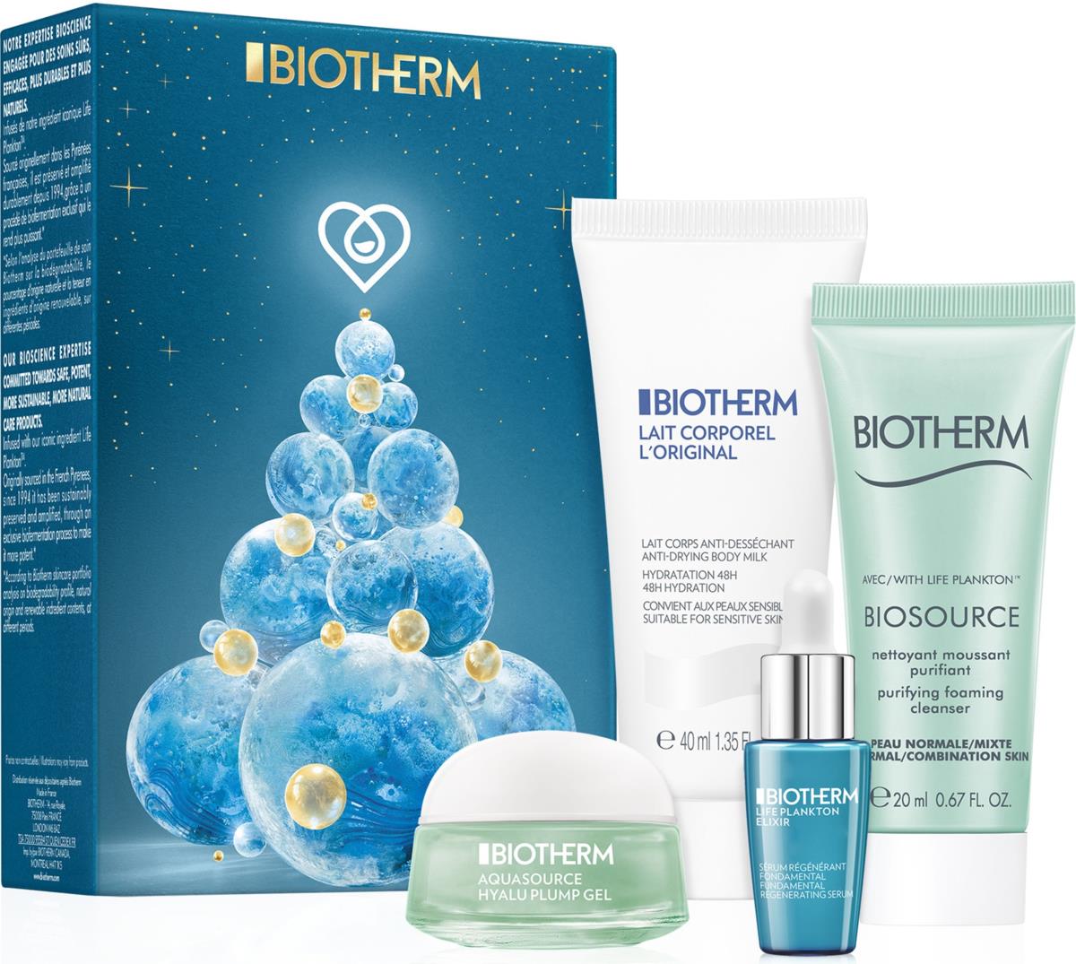 Biotherm Aquasource Hyalu Plump Gel Gift Set | lyko.com