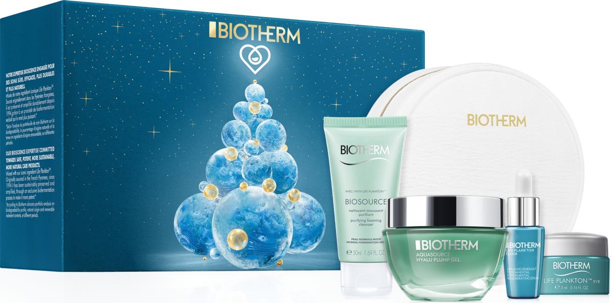 Biotherm Aquasource Hyalu Plump Gel Gift Set | lyko.com