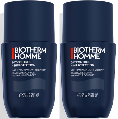 Biotherm Day Control Day Control Homme Roll-on 48H Duo 2x75 ml | lyko.com