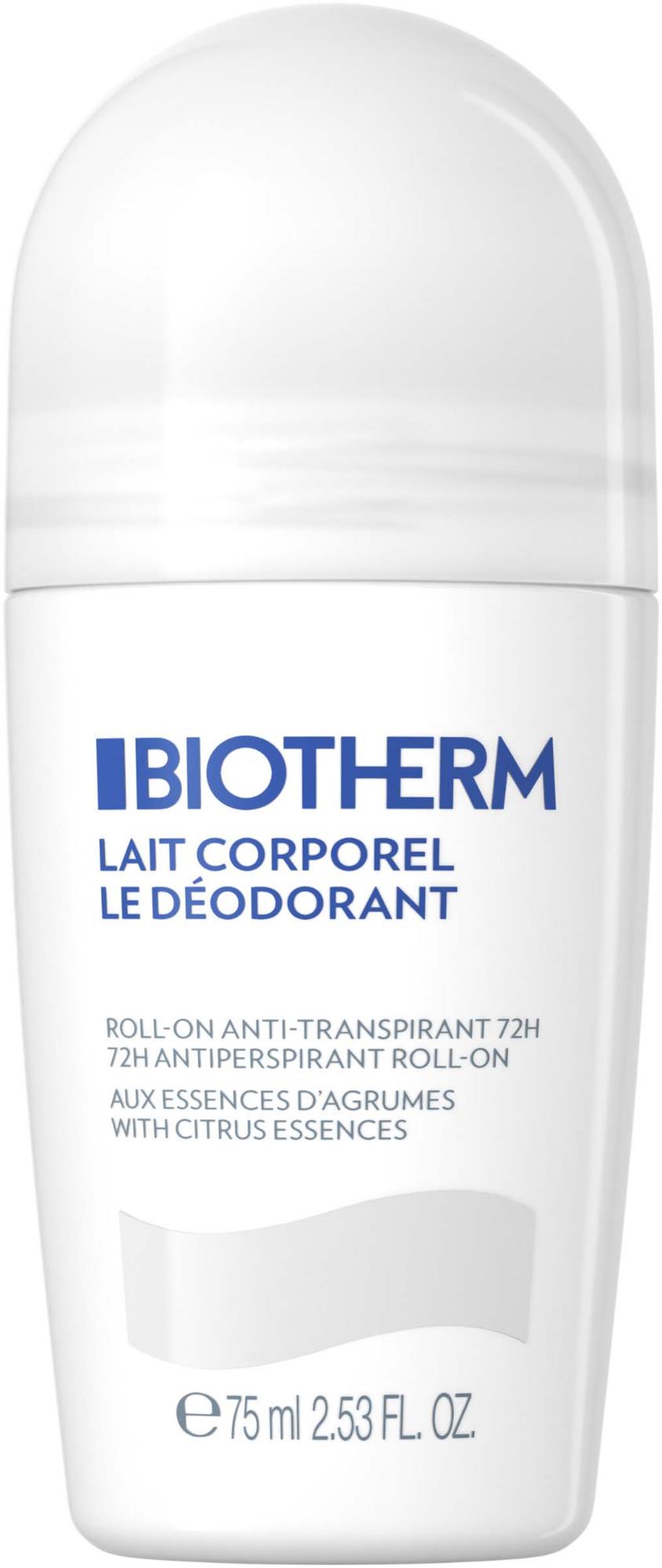 Biotherm Lait Corporel Deodorant Roll-On 75 ml | lyko.com