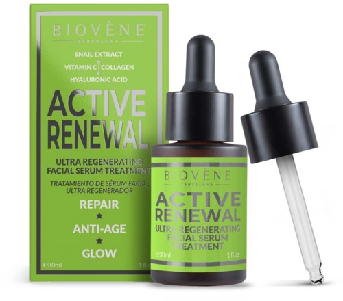 Biovène Star Collection Active Renewal Facial Serum Treatment 30 ml ...