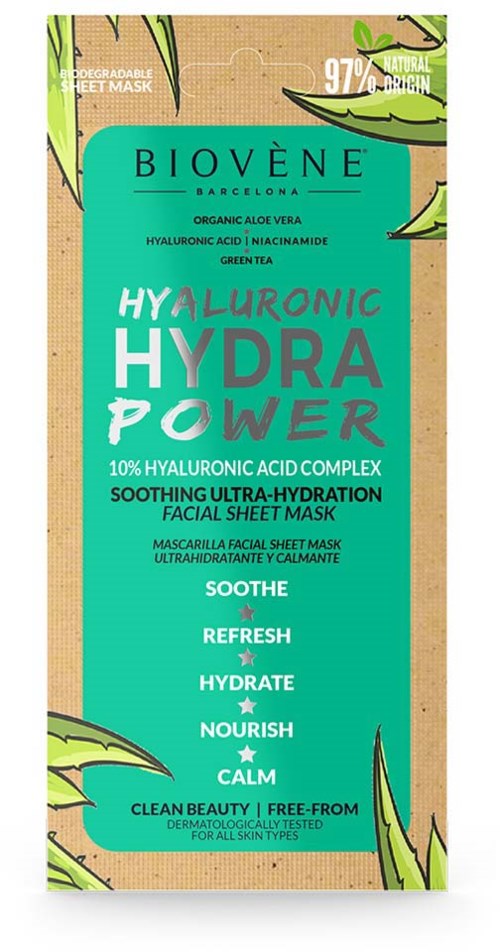 Biovène Hyaluronic Hydra Power Sheet Mask 20 ml | lyko.com