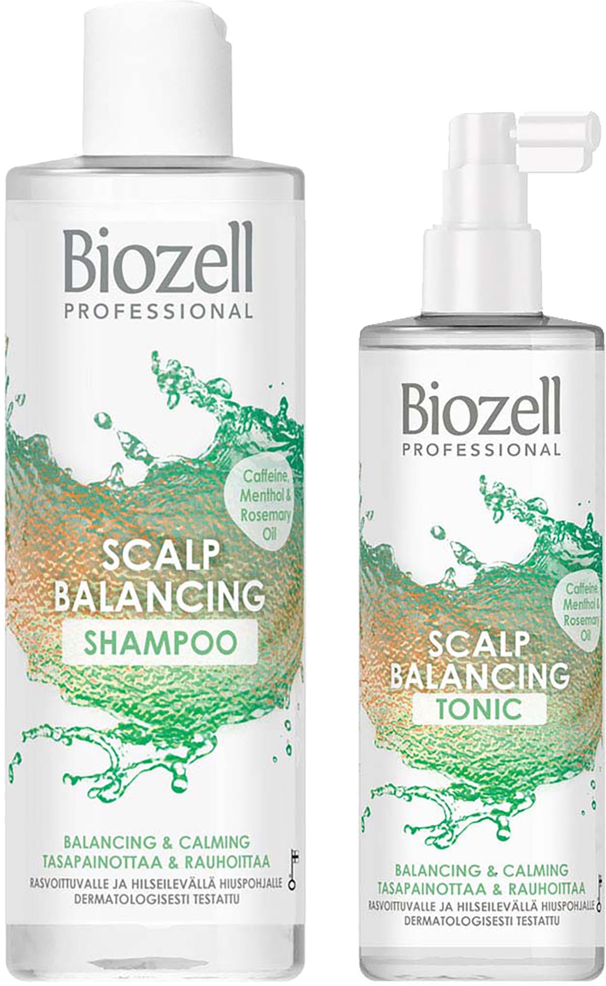 Biozell Scalp Balancing Bundle Shampoo 250 ml & Tonic 150 ml | lyko.com