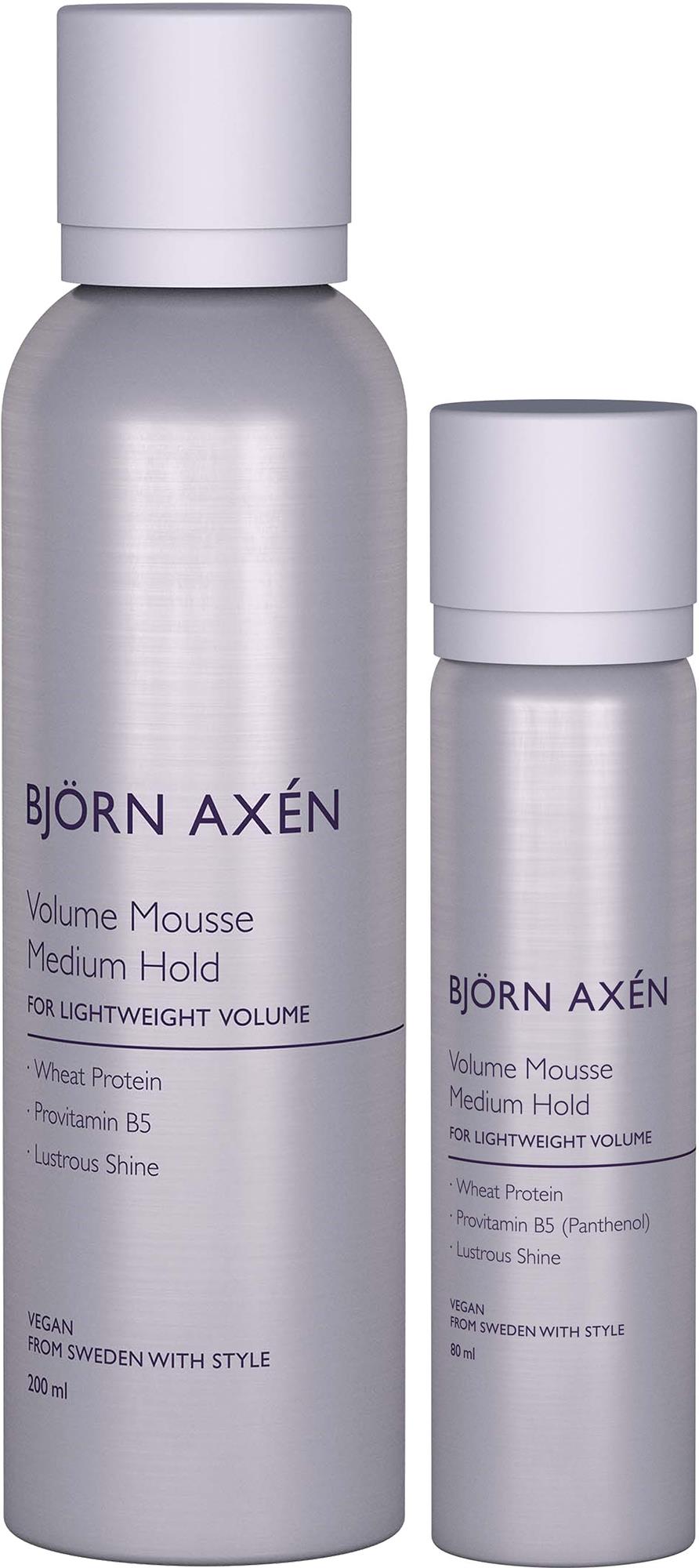 Björn Axén Volume Mousse Medium Hold 200 ml & Travel Size 80 ml | lyko.com