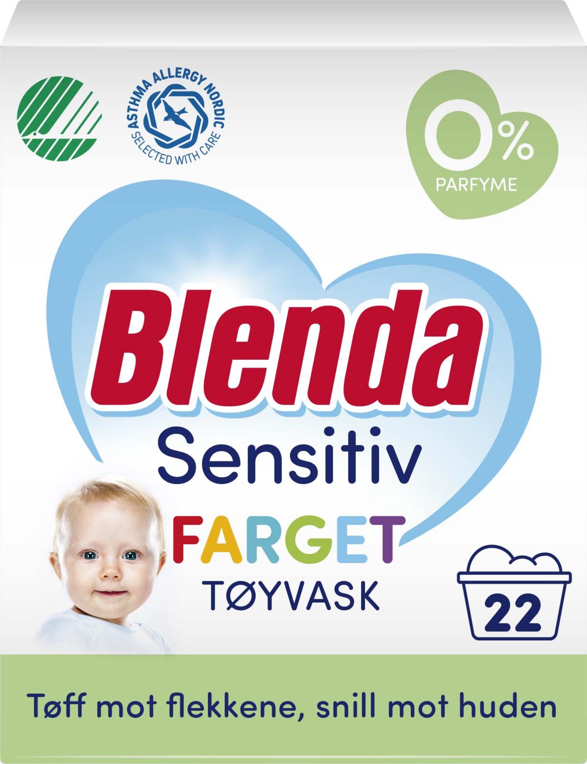 Blenda Sensitiv Farget Tøyvask 950 g | lyko.com