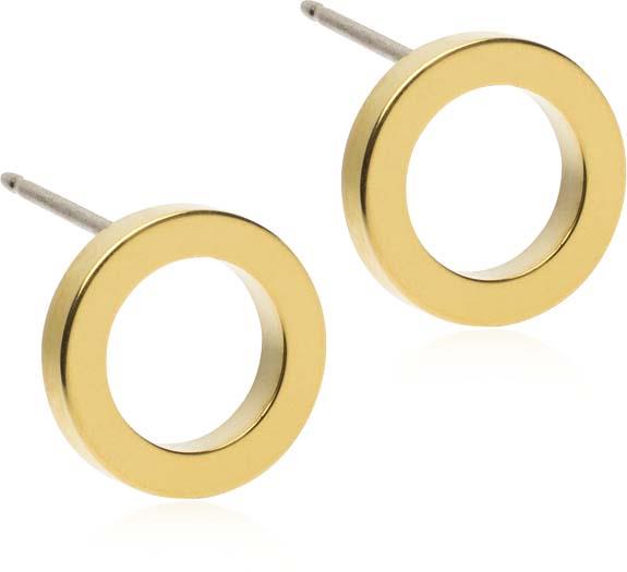 Blomdahl Golden Titanium Puck Hollow 10 mm | lyko.com
