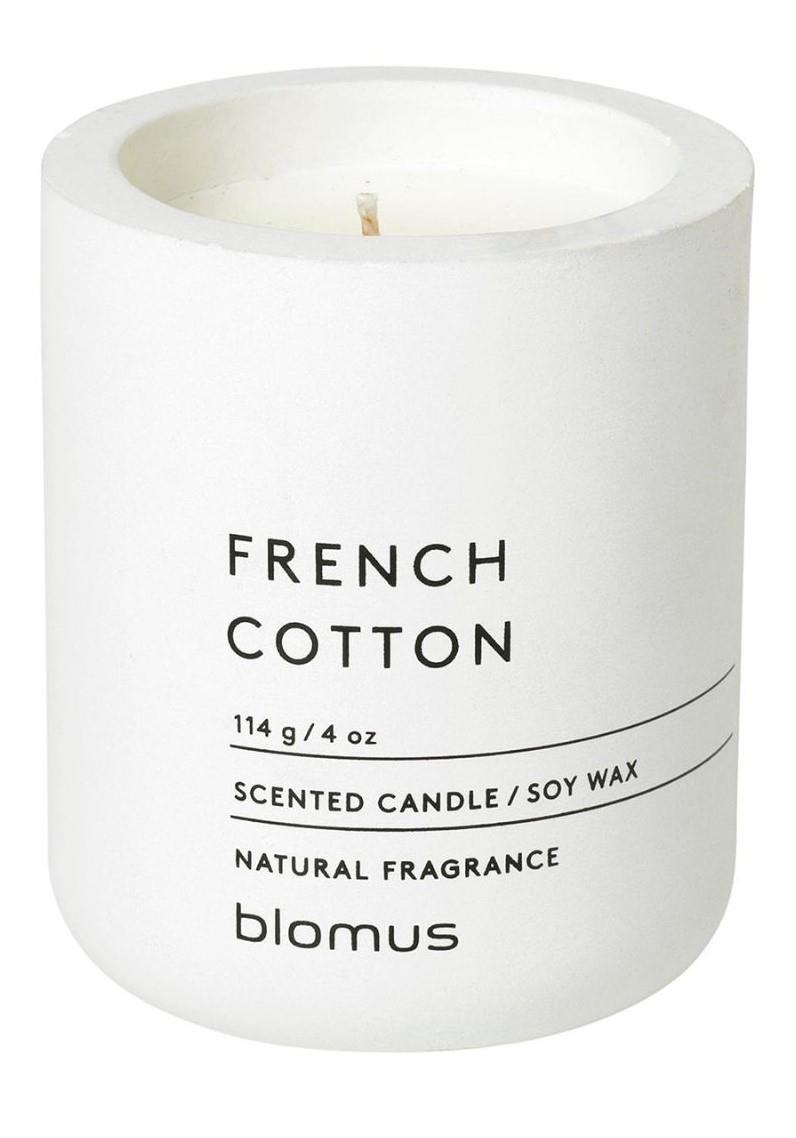 blomus Scented Candle Lily White French Cotton 114 g | lyko.com